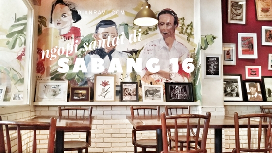 Sabang 16, Kedai Kopi Instagramable di Jalan Sabang